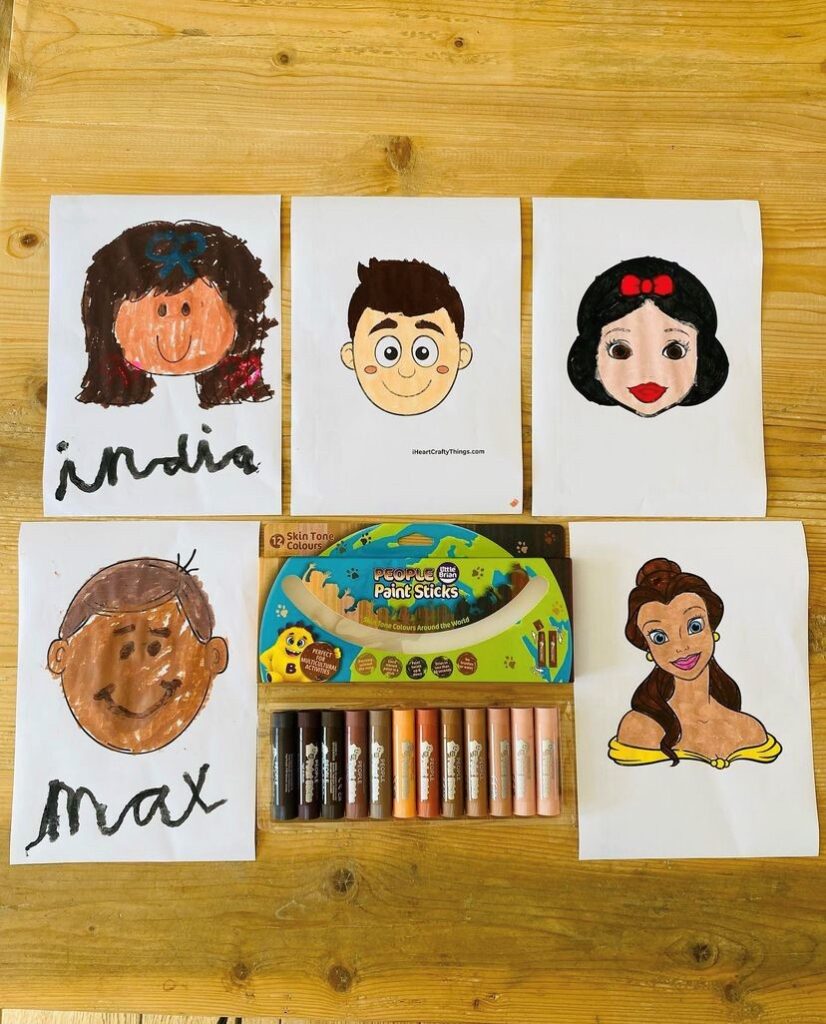 Little Brian People Paint Sticks - Little Brian